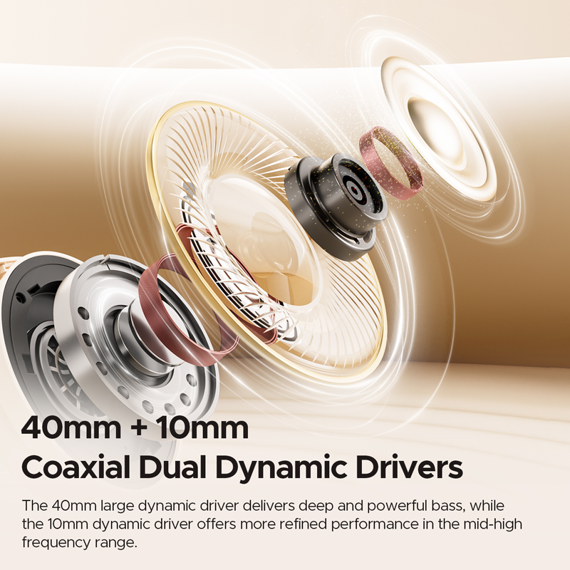 Soundpeats Space Pro Hybrid ANC Headset - Black – Soundpeats.pk